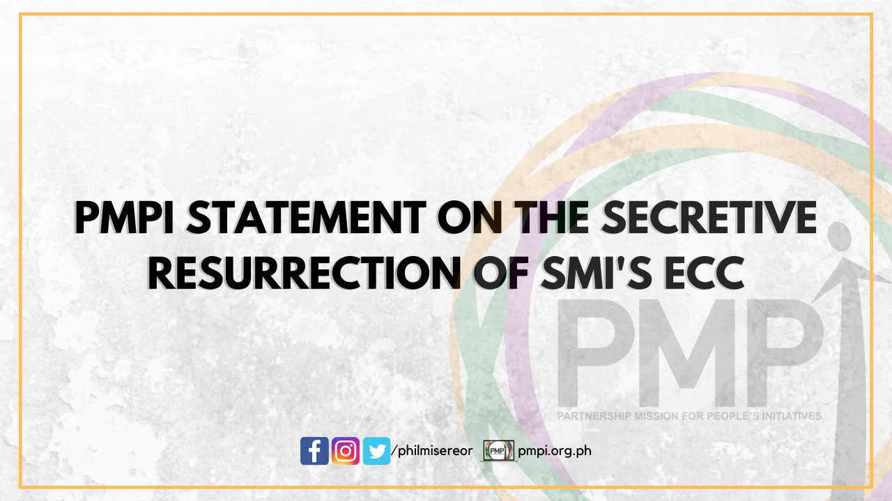 PMPI Statement on the secretive resurrection of SMI’s ECC – PHILIPPINE ...