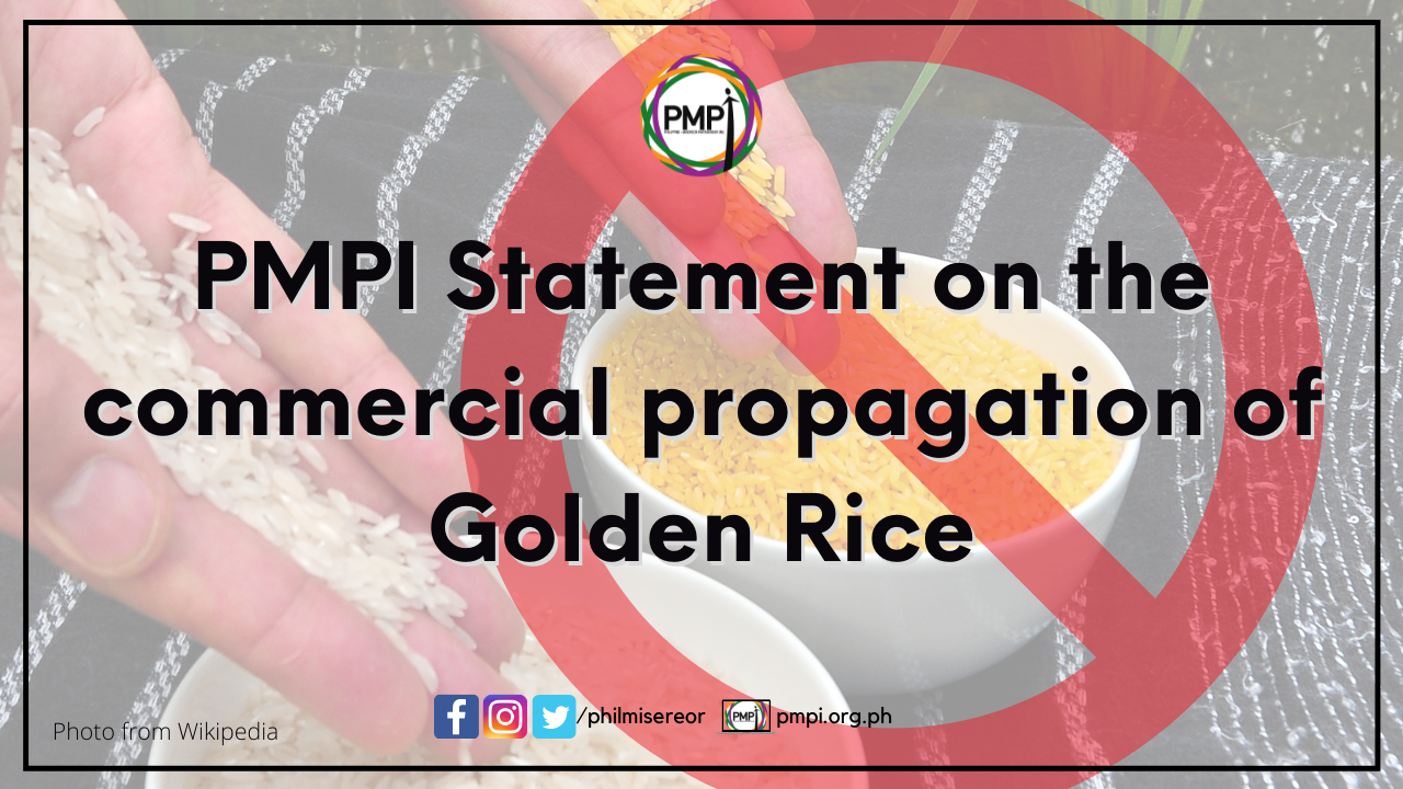 PMPI Statement on the commercial propagation of Golden Rice ...