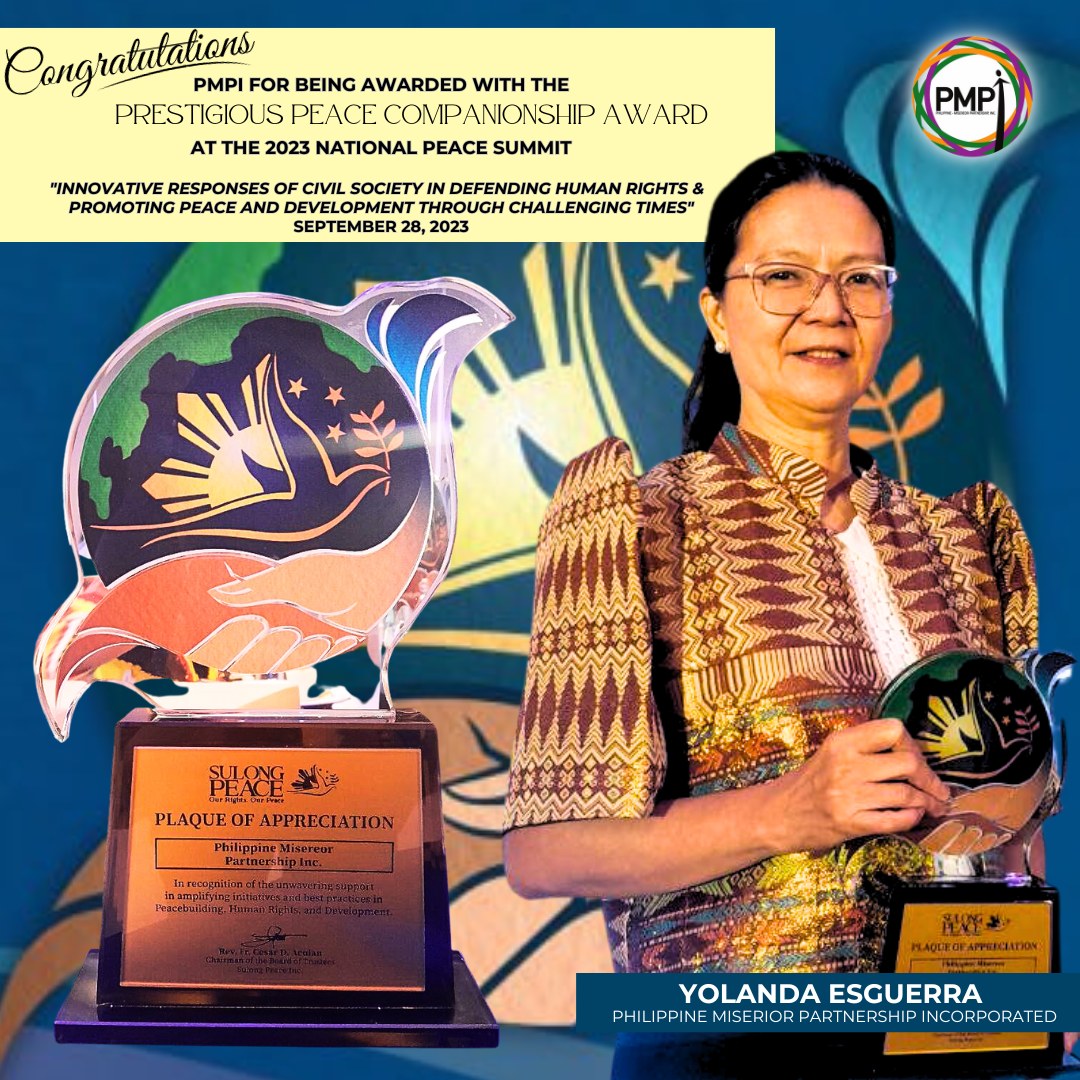 PMPI awarded the prestigious Peace Companionship Award – PHILIPPINE ...