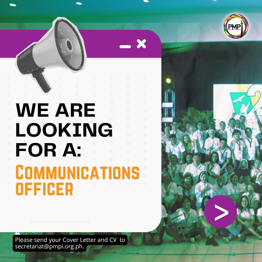 WE ARE LOOKING FOR A COMMUNICATIONS OFFICER – PHILIPPINE MISEREOR ...